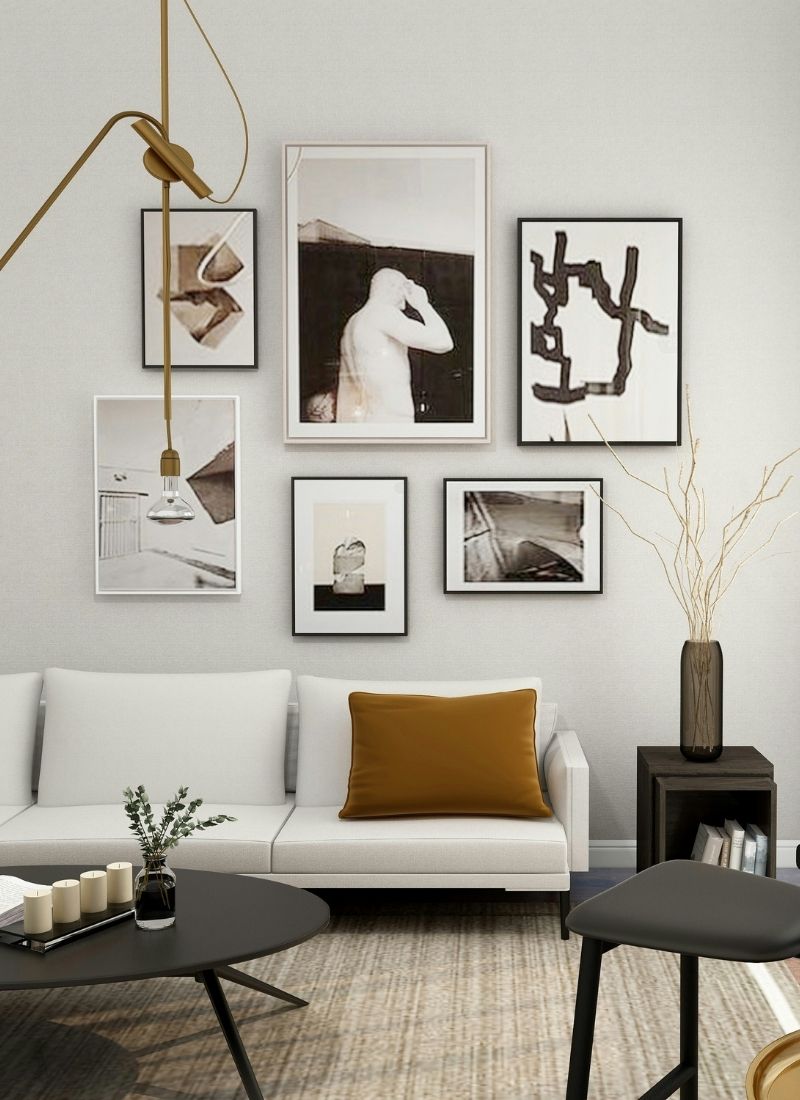 20 Insanely Stylish Gallery Wall Ideas - Urban Mamaz