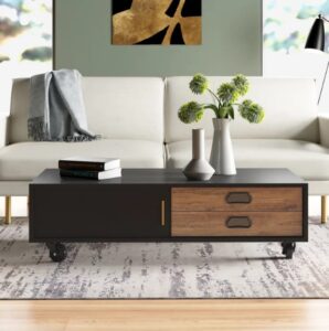 15 Best Coffee Tables On Wheels For Every Style And Budget - Urban Mamaz